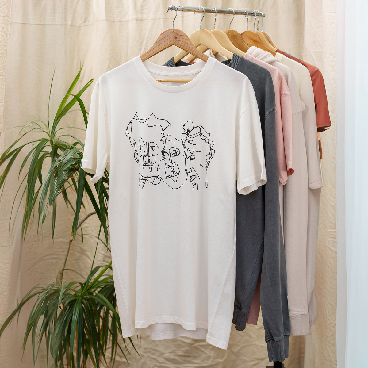 TC Illustration Tee (Natural) - Keane